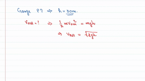 A horizontal pipe has a constriction in it, as shown in Fig. 14-3. At ...