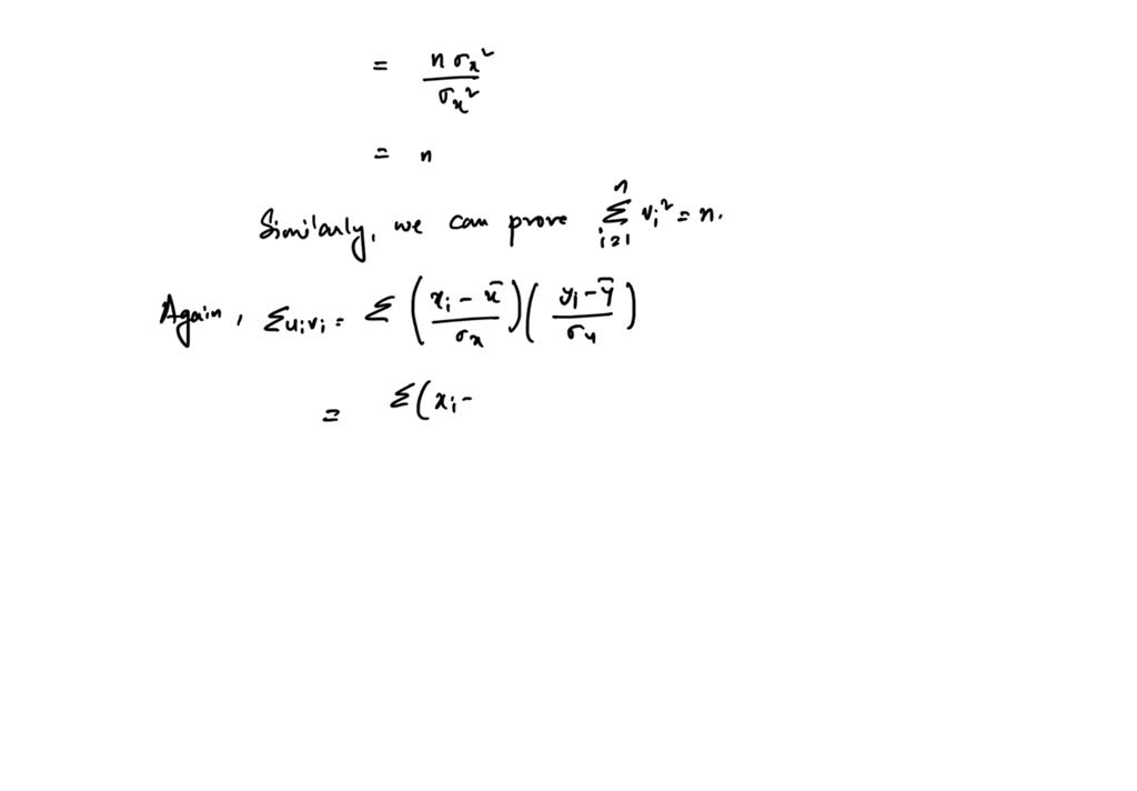 Show that the population correlation coefficient is less than or equal ...