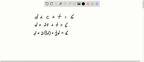 SOLVED:Solve using the five-step method Derek orders a 6 -ft sub ...