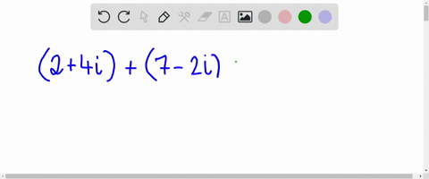 ⏩SOLVED:Label each statement true or false. The sum of two complex… | Numerade