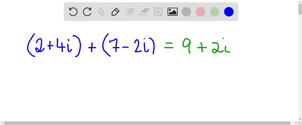 ⏩SOLVED:Label each statement true or false. The sum of two complex… | Numerade