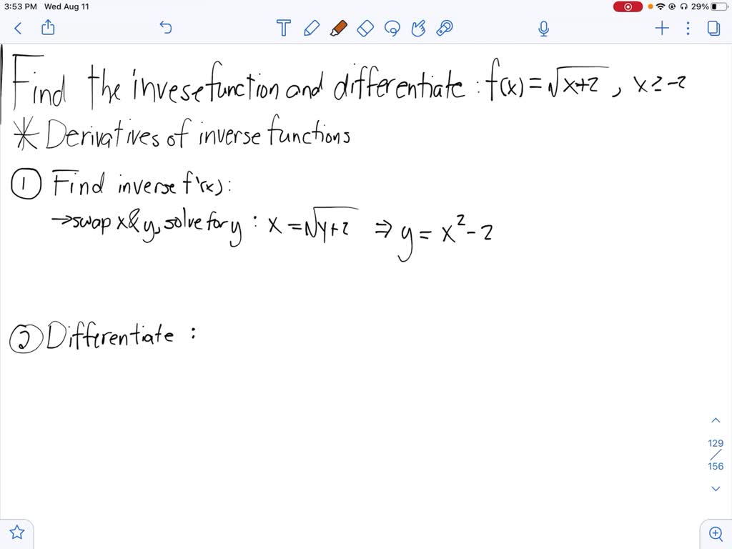 SOLVED:Consider the following functions (on the given internal, if ...