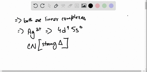 SOLVED:Consider a linear complex with the two ligands on the z-axis ...