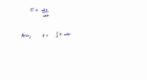 SOLVED:A particle of mass m initially at rest, is acted upon by a variable force F for a brief ...