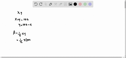 SOLVED:What is the largest possible area for a triangle that has one side of length 4 and one ...