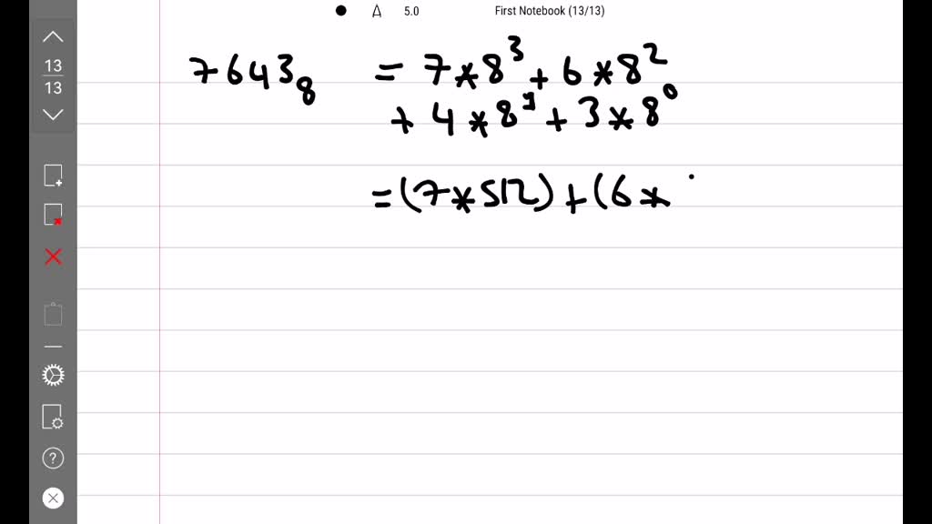 SOLVED:In the octal (base 8) number system, to represent integers we ...