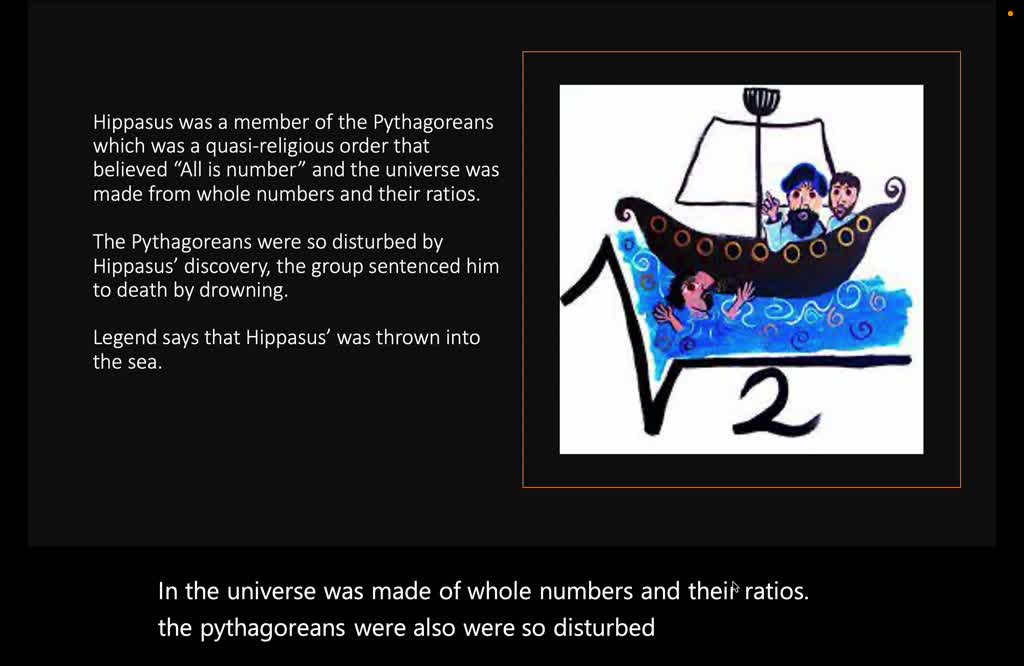 ⏩SOLVED:Research the history of irrational numbers. Who is credited ...