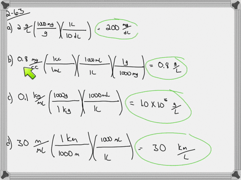 SOLVED:Convert the following units: a. 2 liters (L)= deciliters (dL) b ...