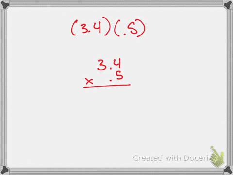 SOLVED:Multiply. 0.9(0.3)