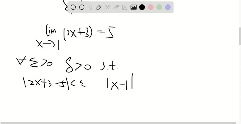 SOLVED:15-18 Prove the statement using the ε, δdefinition of limit and ... SOLVED:15-18 Prove the statement using the ε, δdefinition of limit and ...