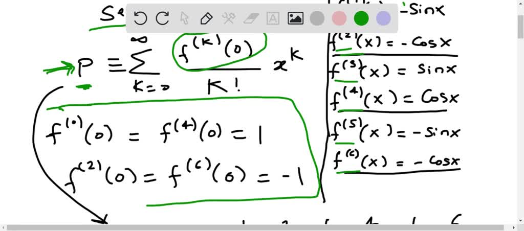 SOLVED:Find the Maclaurin series for the specified function. Note: These are the same functions ...