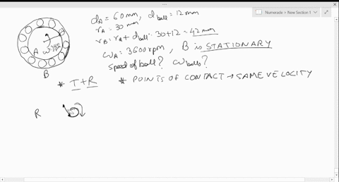 SOLVED:Arm A B rotates with an angular velocity o…