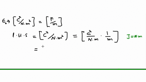 SOLVED:Show that, when SI units for \mu_{0} and \varepsilon_{0} are ...