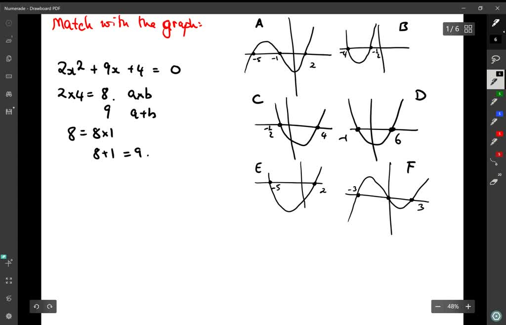 SOLVED:Match each polynomial function with its graph shown below. g(x)=(x-a)^{2}(x-b)