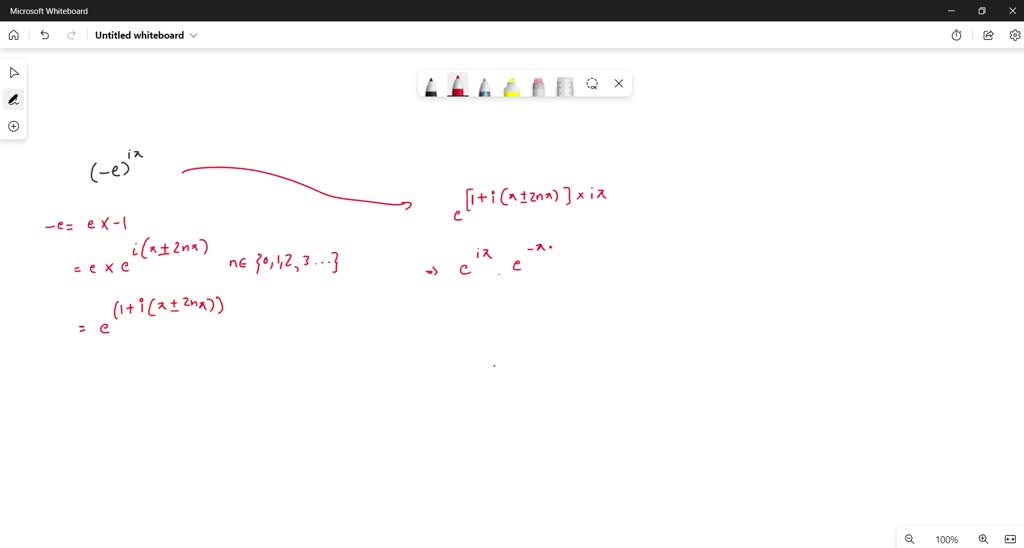 SOLVED:Find one or more values of each of the following complex expressions and compare with a ...