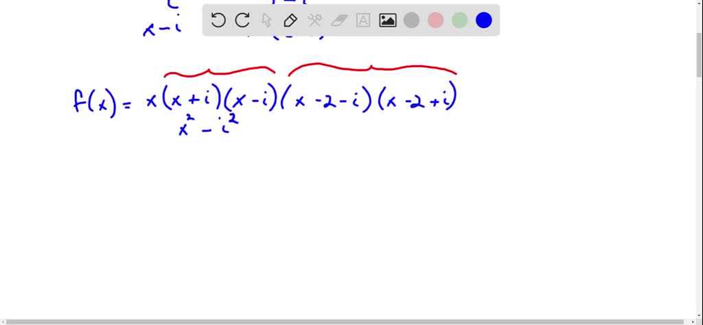 ⏩SOLVED:Find a polynomial function f(x) of least degree having only… | Numerade