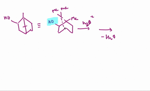 SOLVED: When the compound called isoborneol is heatcd with 9 M sulfuric ...