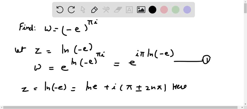 ⏩SOLVED:Find one or more values of each of the following complex… | Numerade