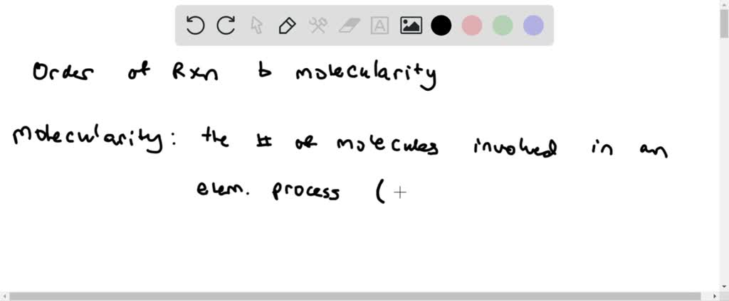 SOLVED:We have used the terms order of a reaction and molecularity of ...