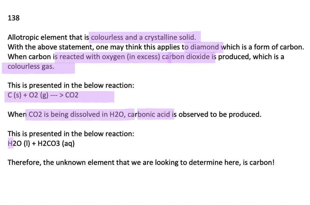 One allotropic form of an element X is a colorless crystalline solid ...