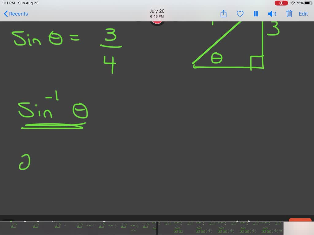 SOLVED: In the diagram, find the angle θ. (Figure can't copy) | Numerade