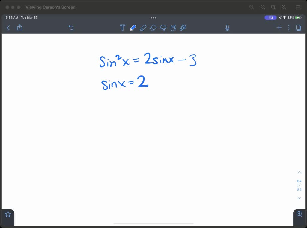 SOLVED:find all solutions to the equation. You do not need a calculator. 2 sin^2 x+3 sinx=2