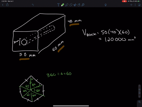SOLVED:Find the volume of this object.
