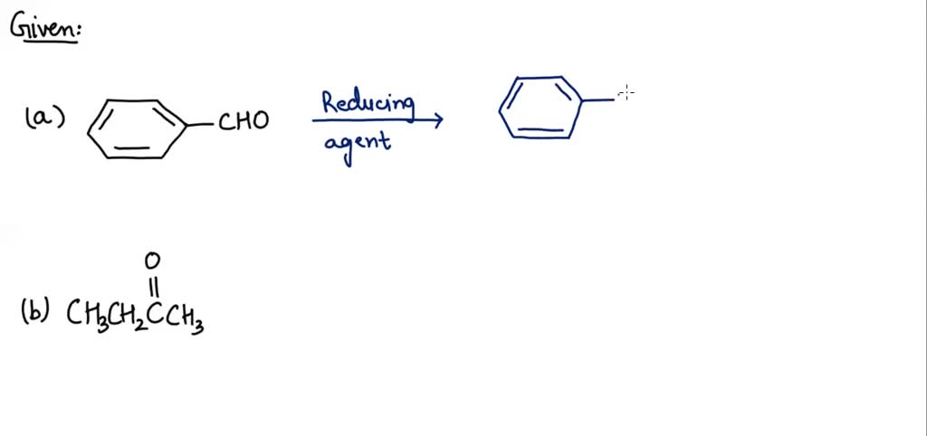 SOLVED:Draw the structures of the products formed when the following ...