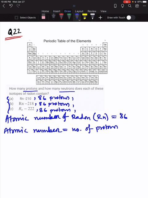 ⏩SOLVED:How many protons and how many neutrons does each of these ...