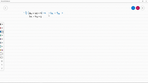SOLVED:Use linear combinations to solve the linear system. Then check your solution. 2 a+6 z=4 3 ...
