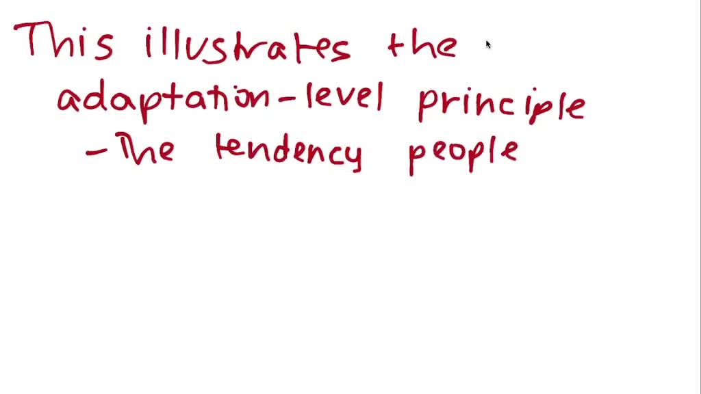 SOLVED: This principle states that each individual have various levels ...