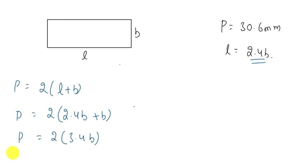 Encuentre las dimensiones del rectángulo que satisfaga las condiciones ...