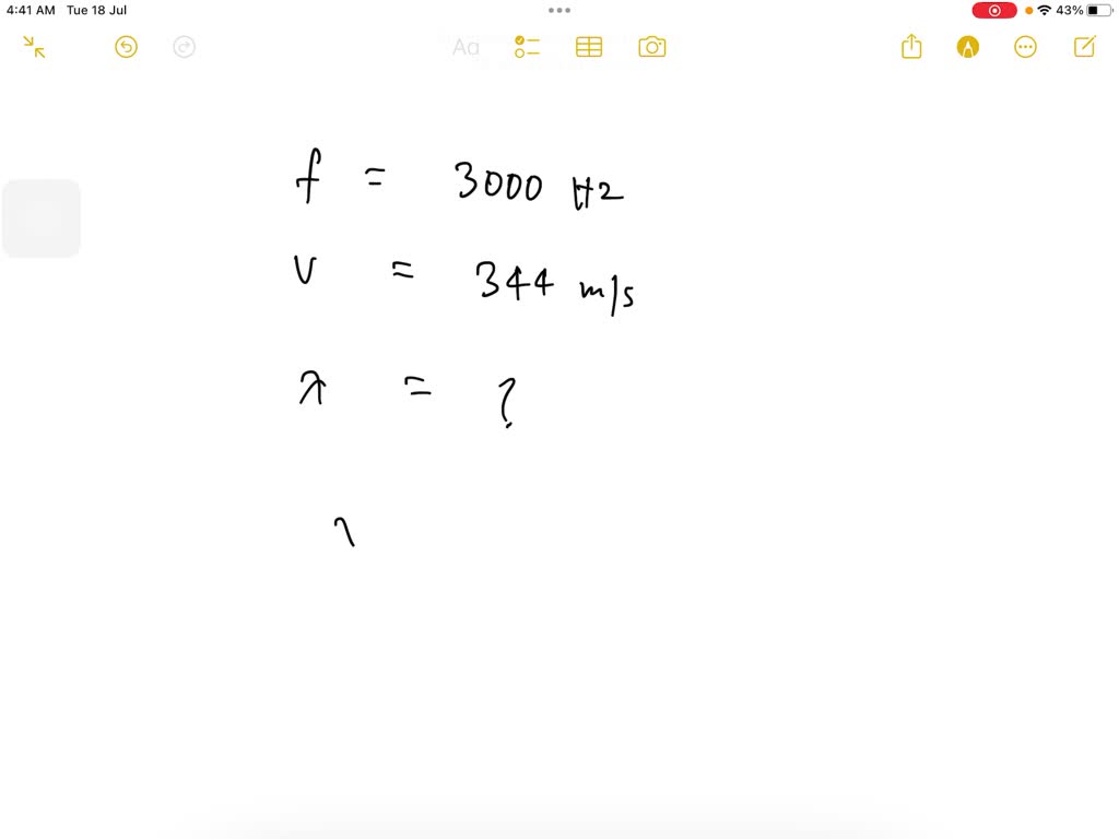 SOLVED:A sound wave has a frequency of 3000 Hz. What is the distance ...
