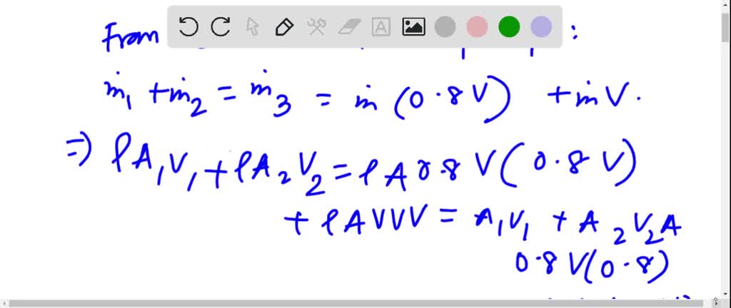 SOLVED:Two rivers merge to form a larger river as shown in Fig. PS.19 ...