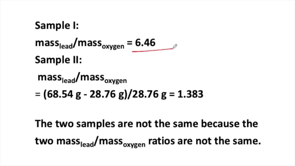 ⏩SOLVED:Identify Lead Compounds A sample of a certain lead compound ...