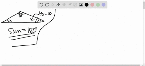 SOLVED:The second angle of a triangular building lot is three times as ...