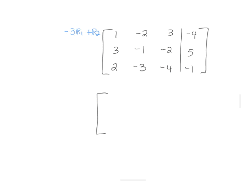SOLVED:Perform the needed row operations that will get the first entry ...