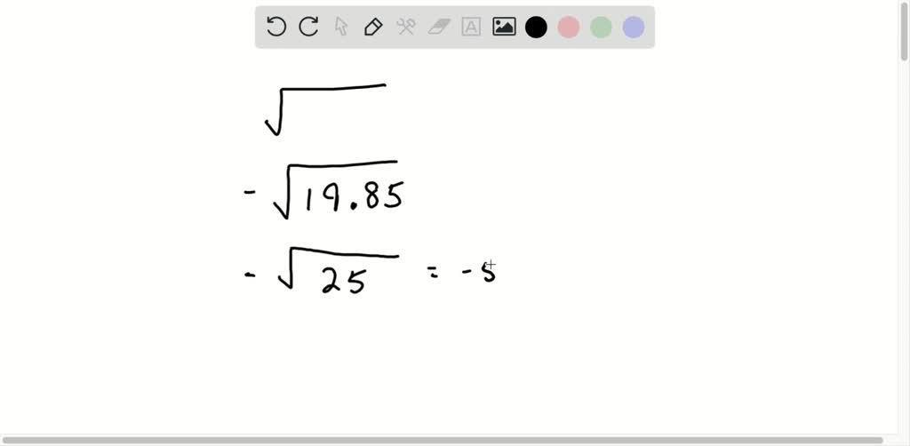 Solved Estimate Each Square Root To The Nearest Whole Number Do Not Use A Calculator √ 19 85