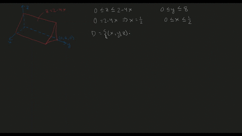 SOLVED:Find the volume of the following solids using triple integrals. (FIGURE CAN'T COPY) The ...
