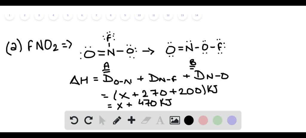 SOLVED:Use the bond energy to calculate an approximate value of ?H for ...