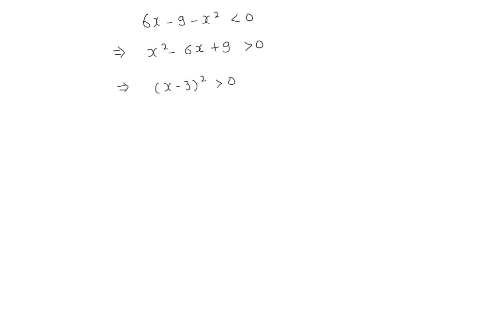 SOLVED Solve 6 X 9 x 2