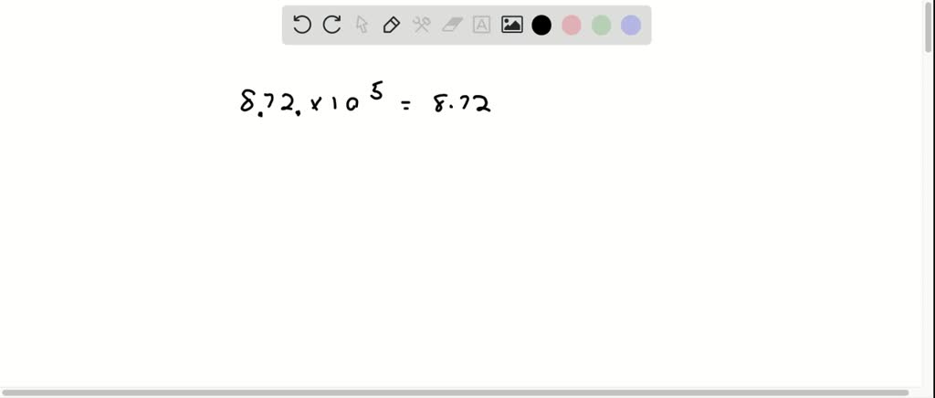 SOLVED Convert Each Number Given In Standard Notation To Scientific 