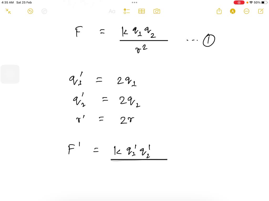 SOLVED:A system consists of two charges separated by 1 m. How does the ...