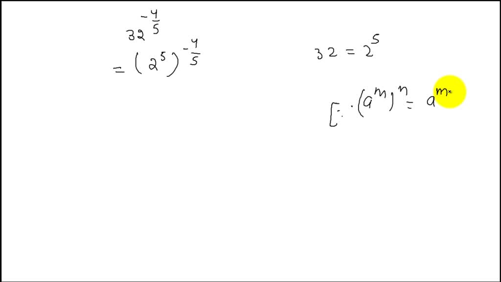 SOLVED:Convert the expression to radical notation. r^(4)/(5)