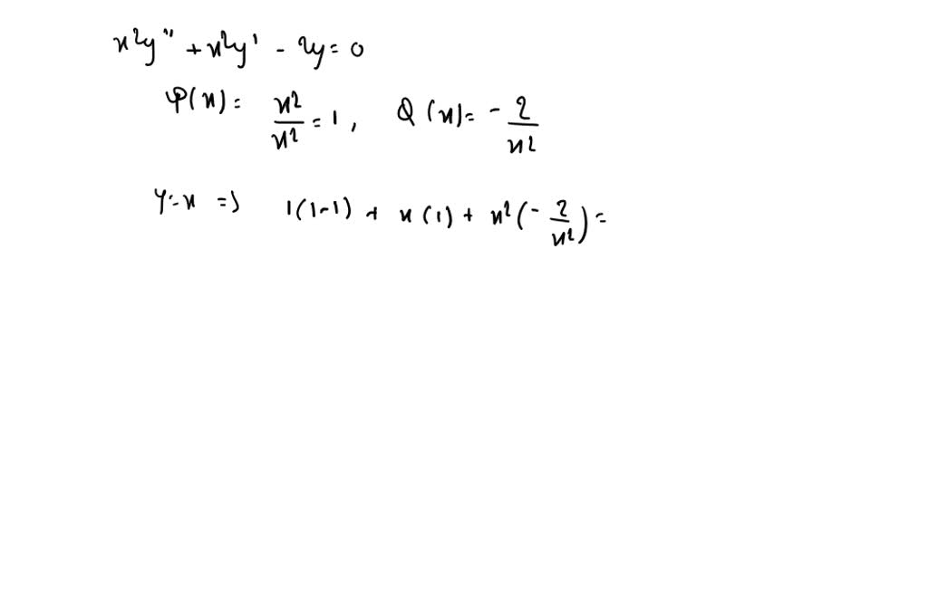 SOLVED:Find general solutions of the equations in Problems. First find ...