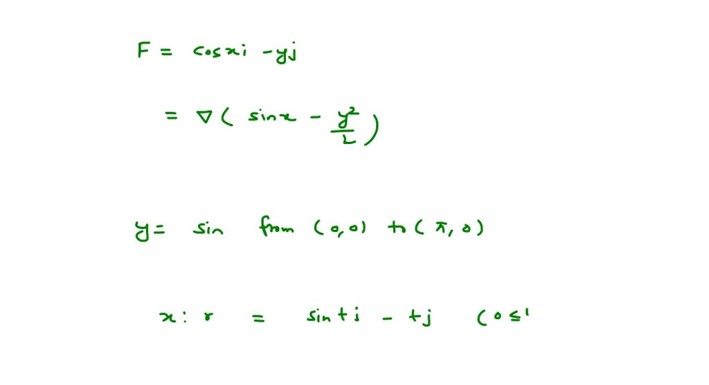 SOLVED:Evaluate the line integral of the tangential component of the given vector field along ...