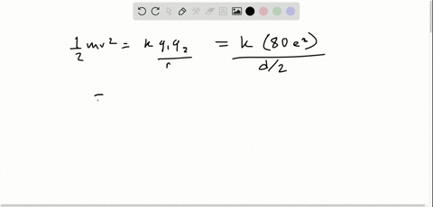 SOLVED: A proton is fired from far away toward the nucleus of a mercury ...