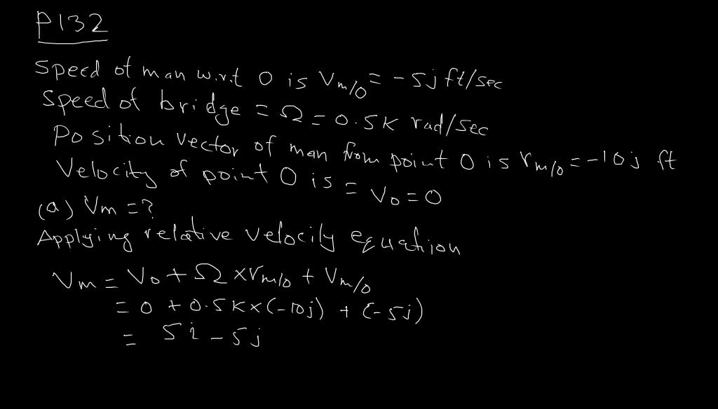 SOLVED: While the swing bridge is closing with a constant rotation of 0 ...