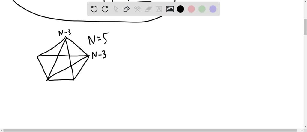 SOLVED:Show that any triangulation of an n-gon uses n-3 chords to ...