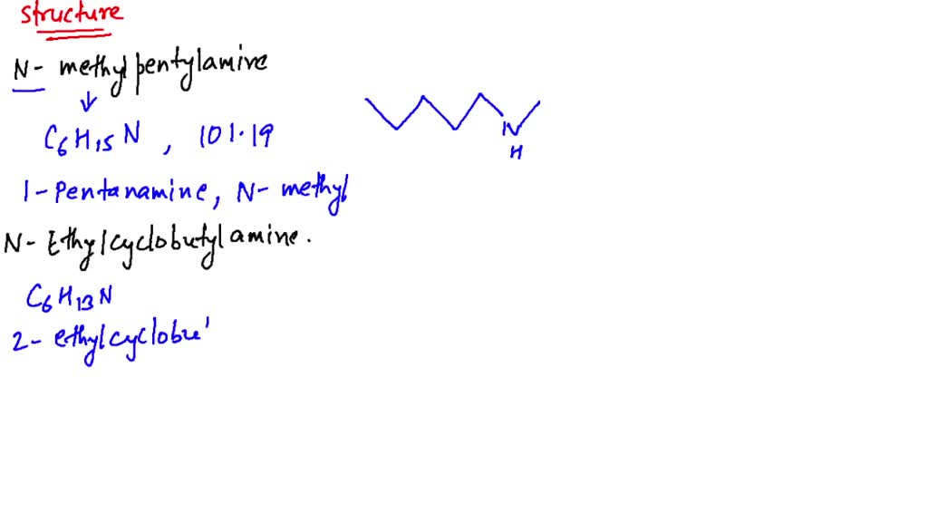 SOLVED:Draw the structures corresponding to the following names: (a) N ...